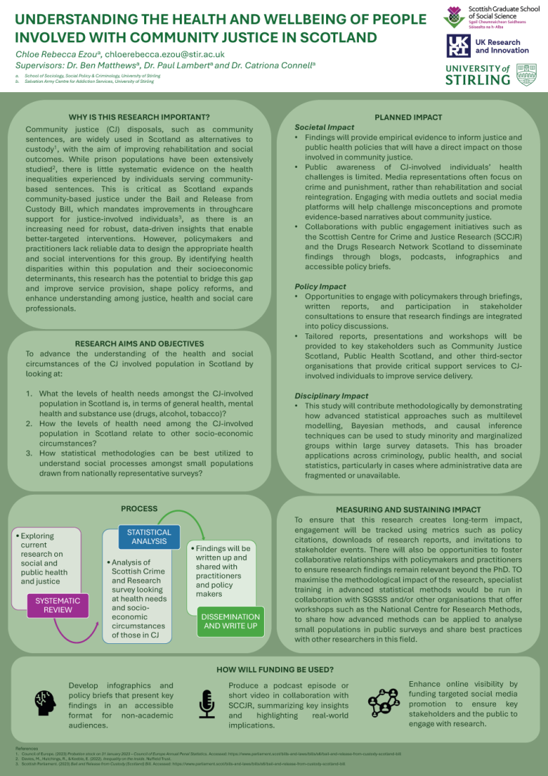 SGSSS Impact Competition 2025 - Scottish Graduate School of Social Science