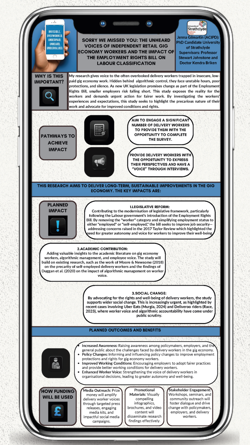 SGSSS Impact Competition 2025 - Scottish Graduate School of Social Science